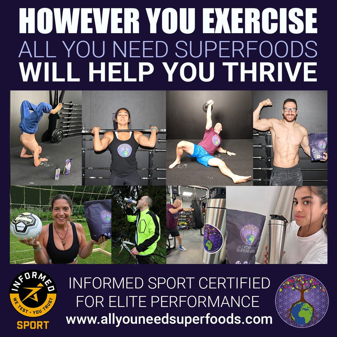 Our Partnership with Informed Sport – All You Need Superfoods